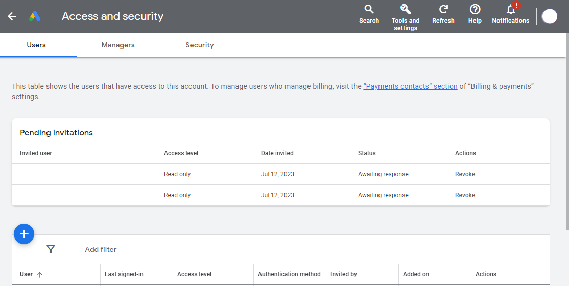 Google Ads Control: The Importance of Access Levels