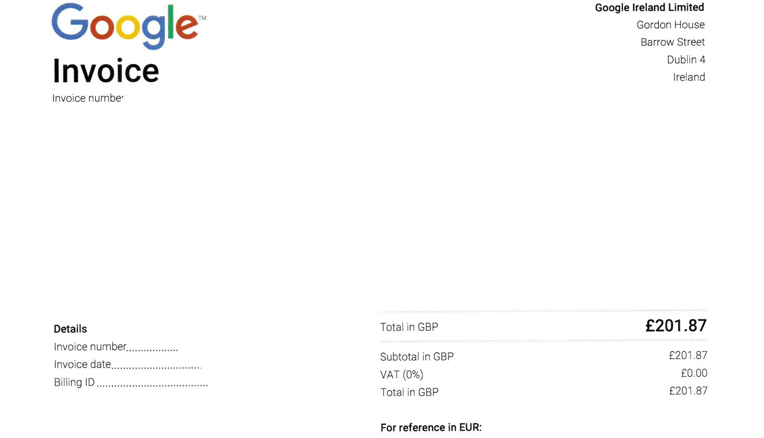 The Ultimate Guide to Google Ads Invoicing