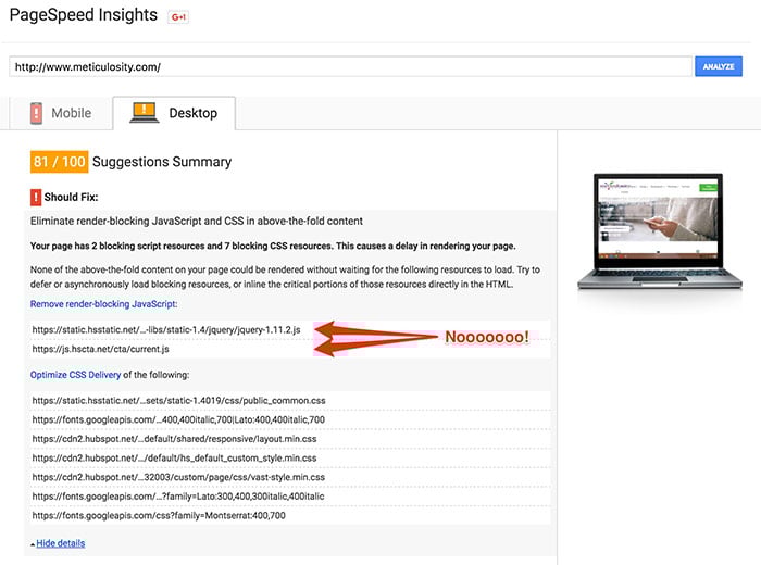 Can You Remove Render-Blocking JavaScript From HubSpot's COS Themes?