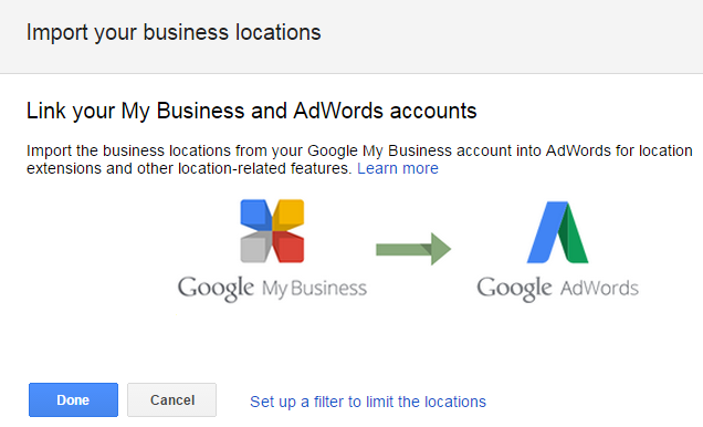 Google AdWords Location Ad Extensions